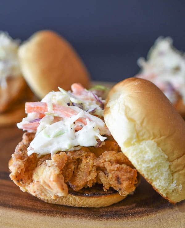 Fried Chicken Sliders-6 – Domestic Dee