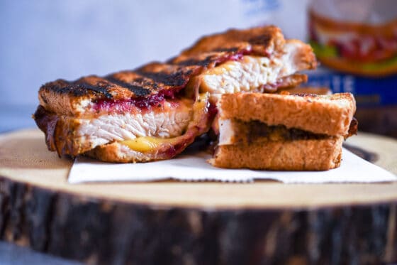 Turkey Cranberry Panini Sandwich – Domestic Dee