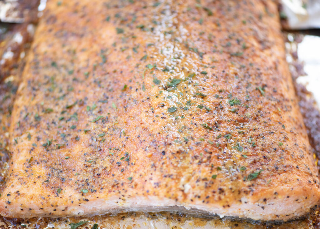 Baked Lemon Pepper Salmon – Domestic Dee